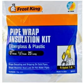 3-Inch x 25-Ft. Fiberglass Pipe Wrap Insulation Kit - Lewisburg, TN ...